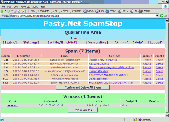 Pasty.NET Support: Join the fight against SPAM